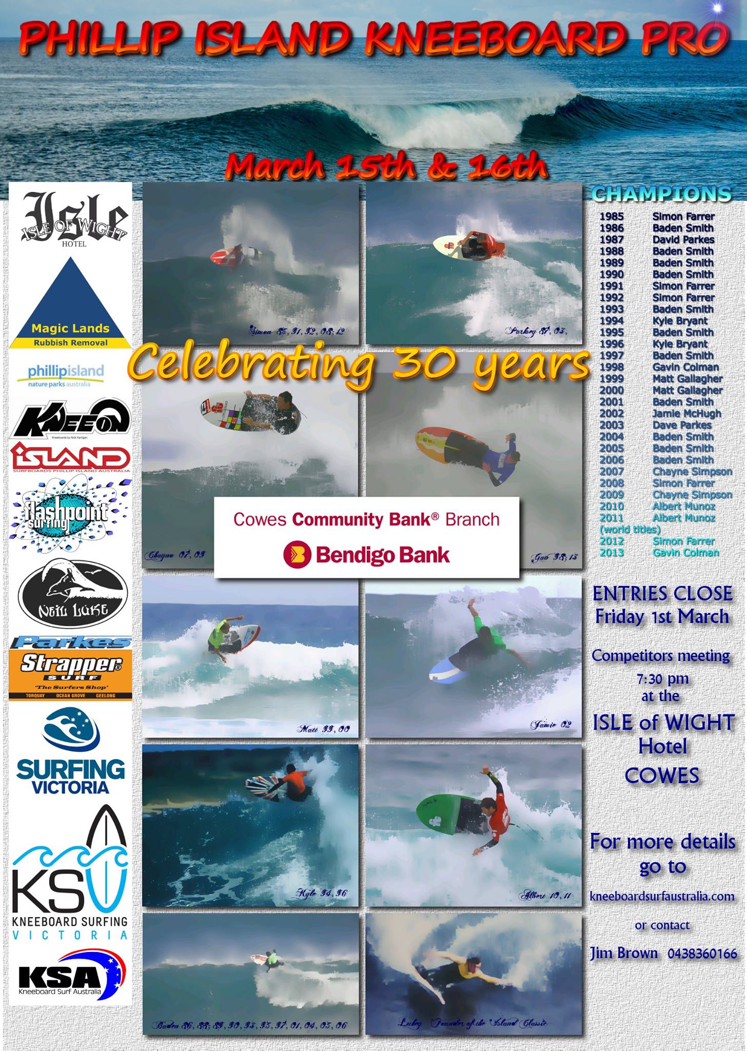 Neil Luke Kneeboard Classic | Kneeboard Surfing Victoria